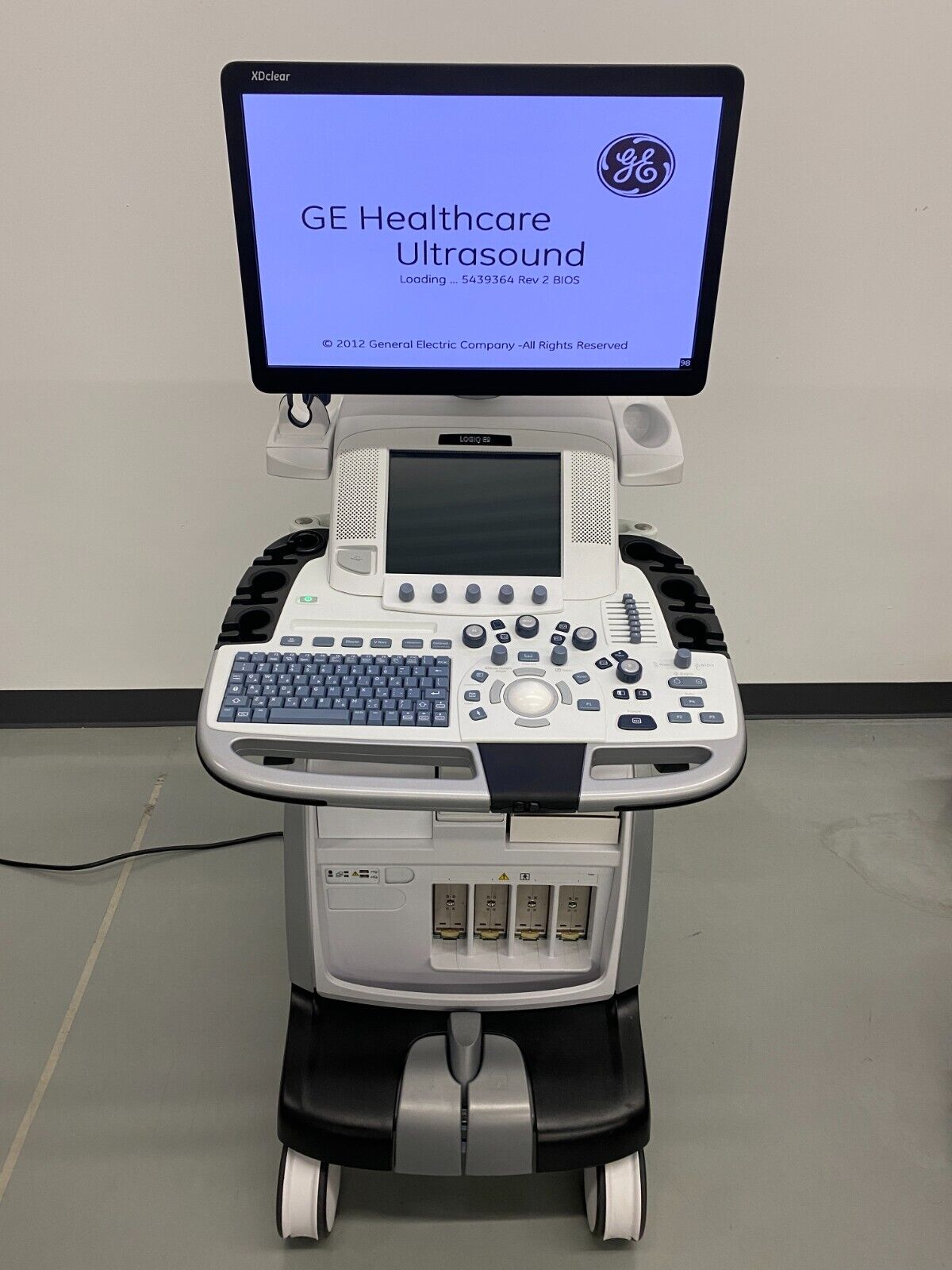 GE Logiq E9 R6 - 2.0 XDclear Ultrasound Machine - 2017 - Biomed Certif ...