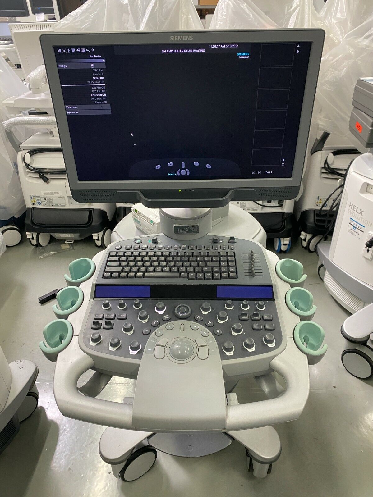 Siemens S2000 Helix Ultrasound System – Vomark Tehchnologies